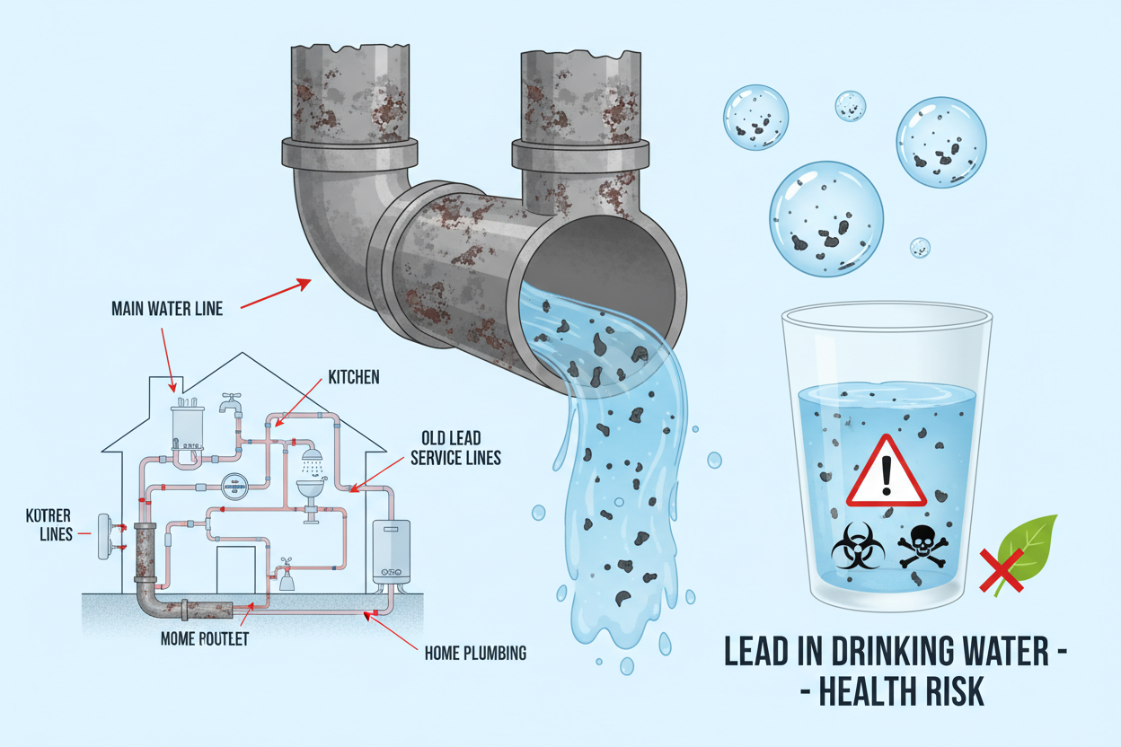 Lead in Drinking Water: Causes, Health Risks, and How to Improve Water ...