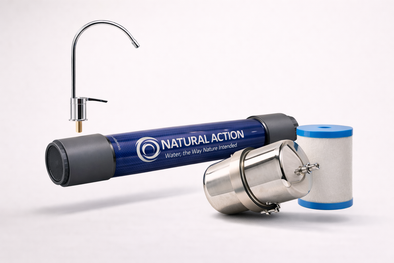 Best Whole Home Structured Water and Under Sink Filtration- Natural Action